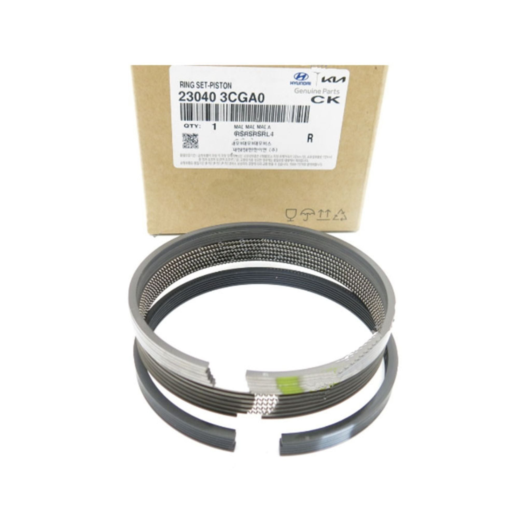 [Express] OEM 23040-3CGA0 Piston Ring Set for Hyundai Azera Santa Fe G
