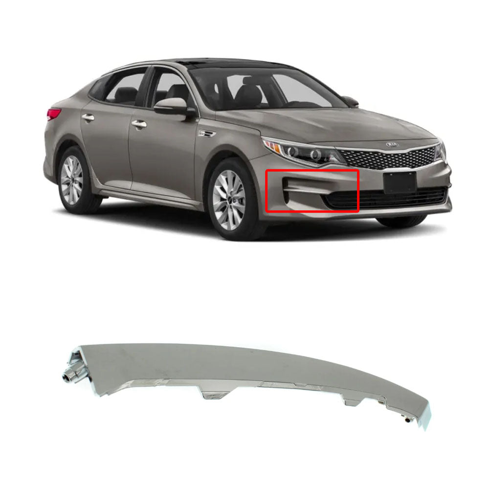 NEW OEM Front Bumper Chrome Molding Trim RH Right for Kia Optima 2016-