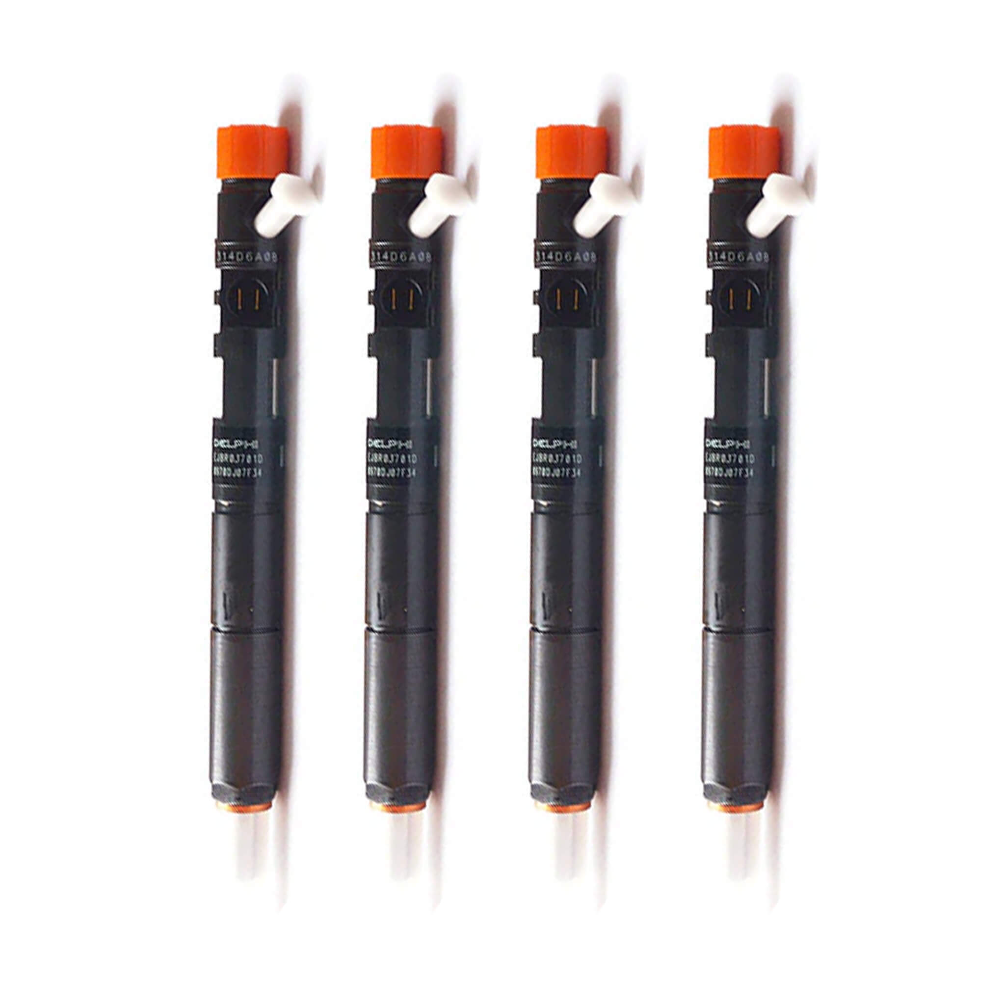 Refurbished Delphi Diesel Fuel Injector 4pc Set for Hyundai Kia 33800-