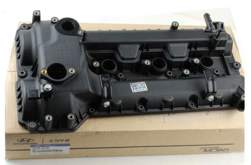 New Genuine Engine Valve Cover 224103C150 for Hyundai Santa Fe Kia Sor