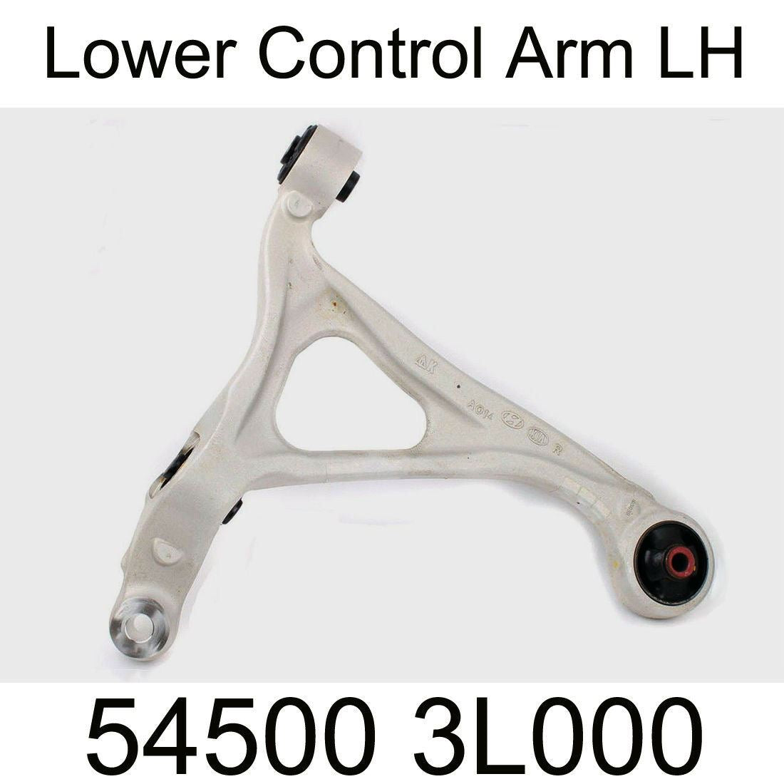New OEM 54500 3L000 Lower Control Arm Front Left for Hyundai Azera 06-