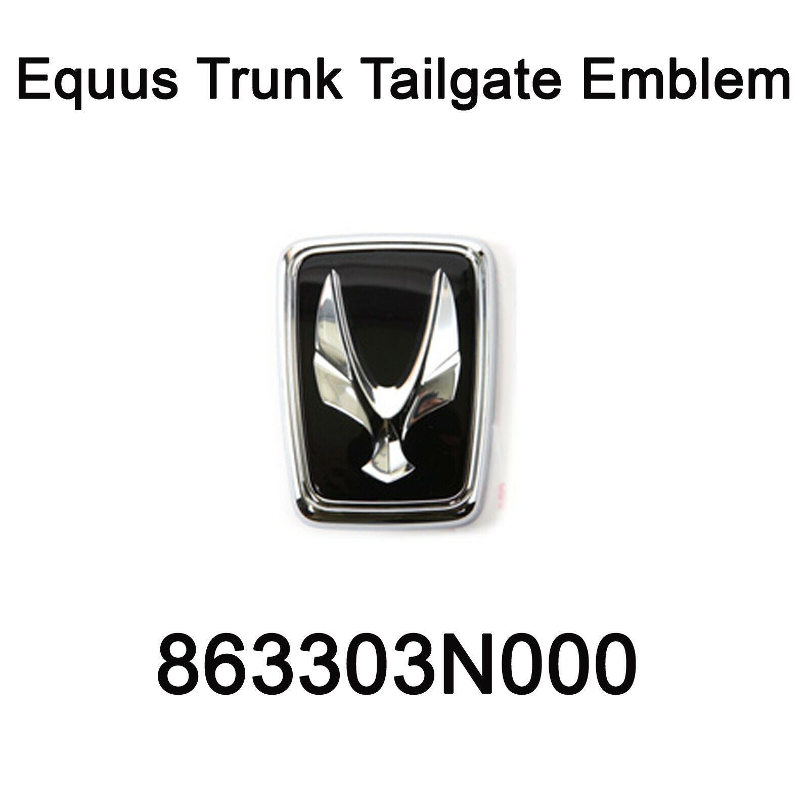 New Genuine Trunk Tailgate Emblem 1p Oem 863303N000 For Hyundai Equus