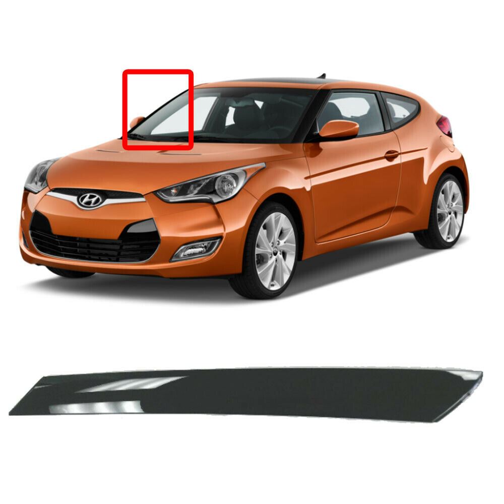 New OEM Front Windshield Garnish Molding RH for Hyundai Veloster 2011