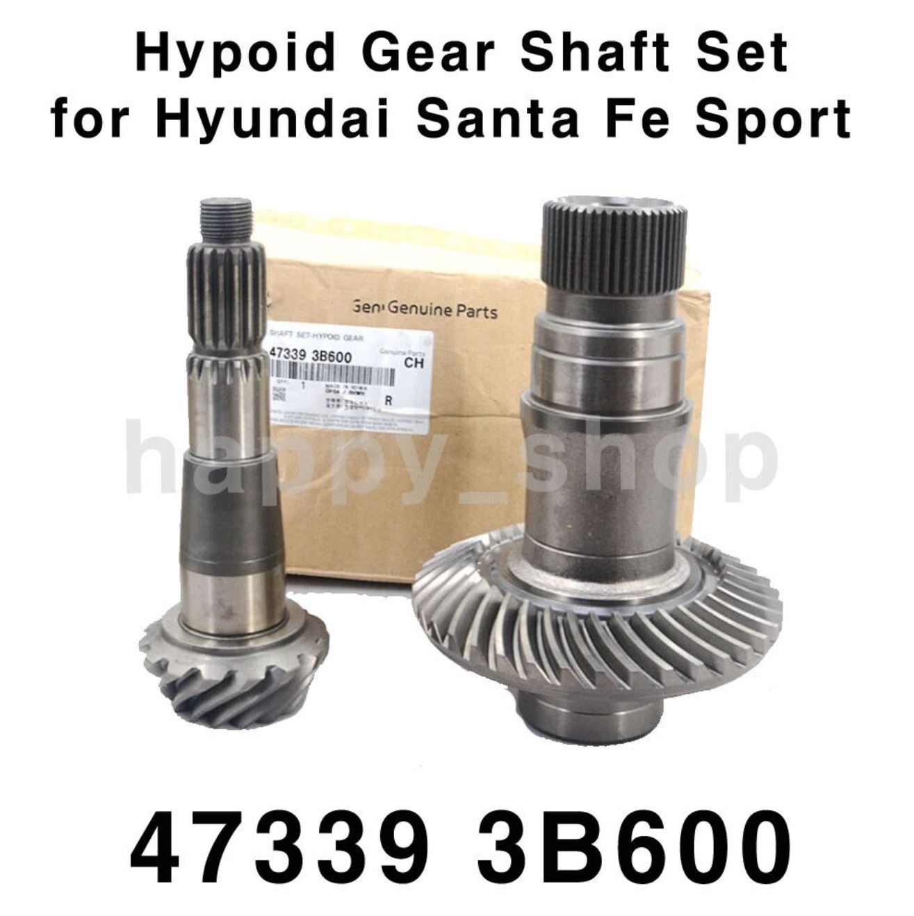 Genuine Hypoid Gear Shaft Set 473393B600 for Hyundai Santa Fe SPORT 20