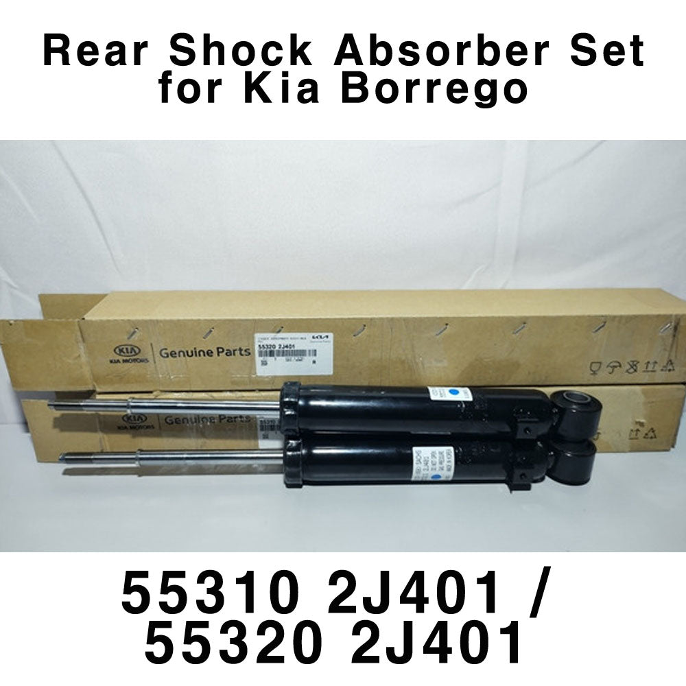 Genuine 553102J401 + 553202J401 Rear Shock Absorber (LH+RH) For Kia Mo