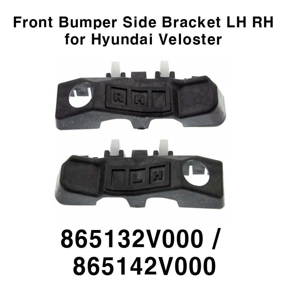 New OEM Front Bumper Side Bracket LH RH 2p Set for Hyundai Veloster 20