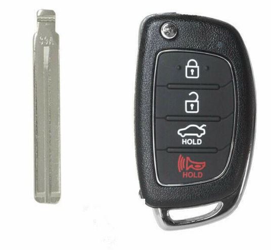 New Genuine Keyless Entry Remote & Insert Part Oem 95430D3010 For Hyun